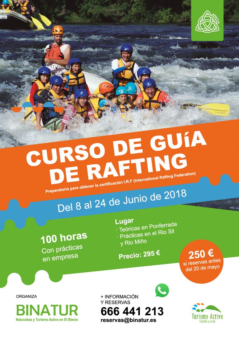 CURSO DE GUIA DE RAFTING | VACACIONES CON NIÑOS / ESCOLARES / CAMPAMENTOS